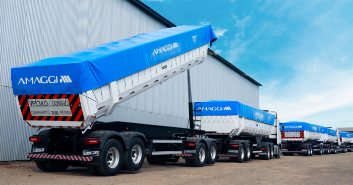 AMAGGI expande sua frota com 400 Rodotrens Basculantes da Librelato ...
